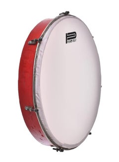 Power Beat Power Beat Wooden Tambourine With Plastic Face And Tuning ...