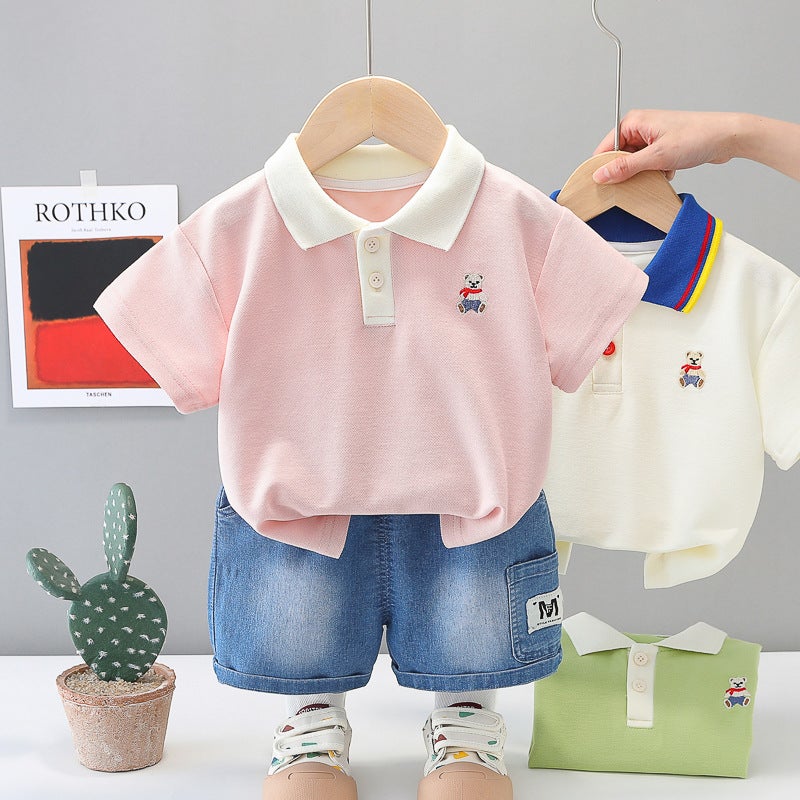 Generic Boys Summer Suit Baby Suit Kidsren'S Fashionable Casual Cartoon ...