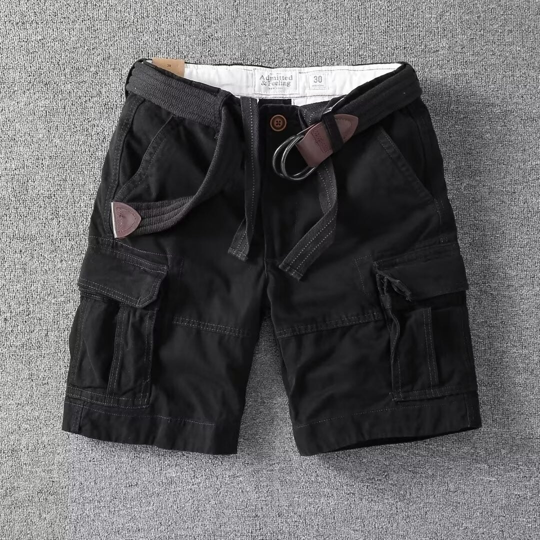 Generic 2024 Casual Shorts Multi-Pocket Cargo Shorts Plus Size Five ...