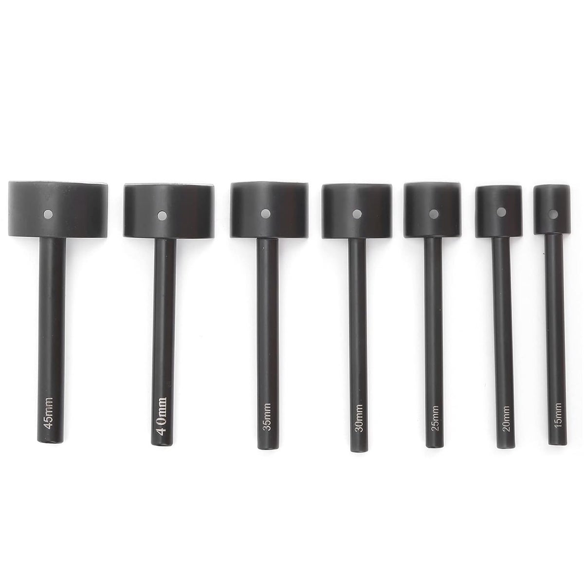 Generic 7Pcs Half Round Punch Cutter Set Professional Leather Craft ...