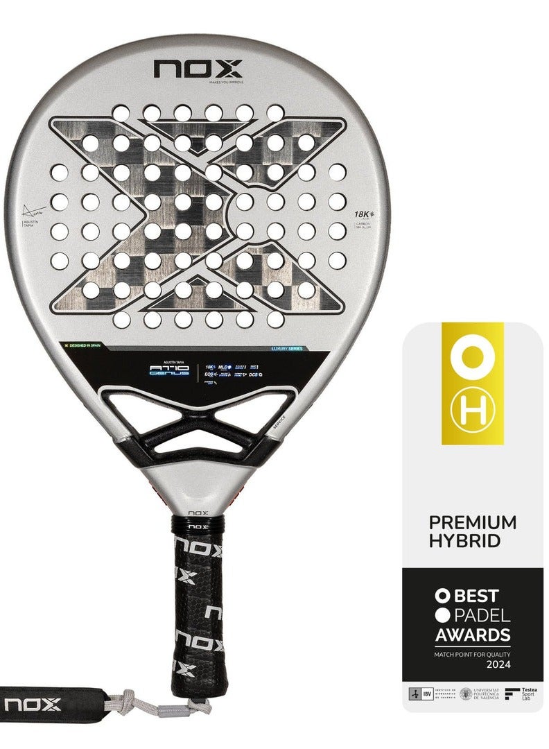 NOX Nox AT10 Luxury GENIUS 2024 Padel Racket by Agustin Tapia | Best ...