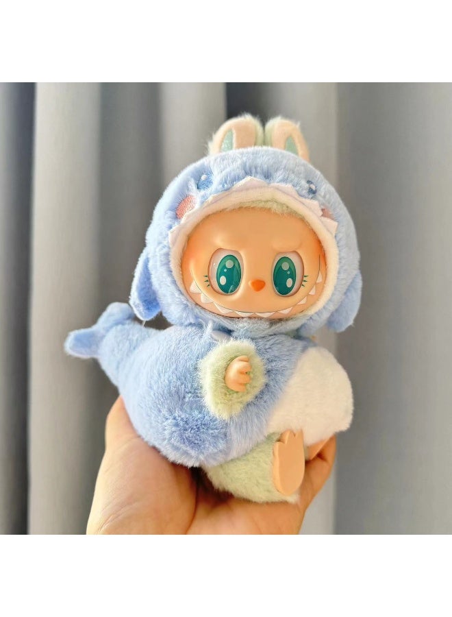 LABUBU Labubu 2nd Generation Blind Box Clothing & PVC Face Keychain ...