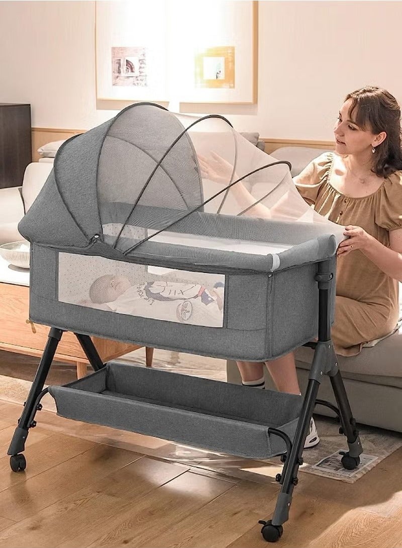 Generic Baby Bedside Crib,Baby Bassinet Sleeper for Newborn Infant,Baby ...
