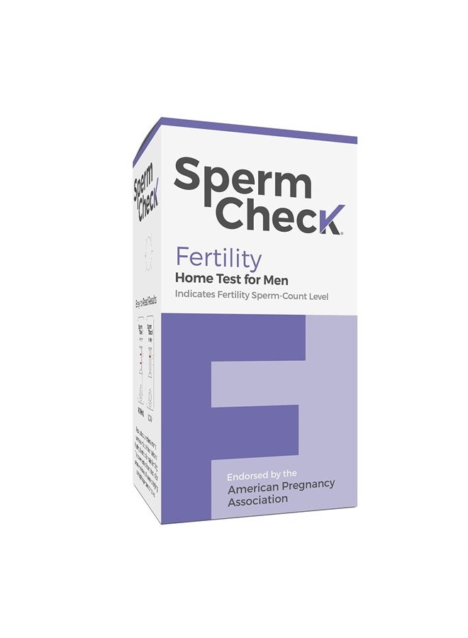SpermCheck Spermcheck Fertility Home Test Kit for Men- Shows Normal or ...
