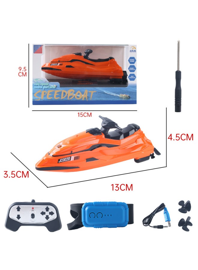 Generic Children's Watch Gravity Induction Remote Control Ship Water ...