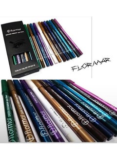 Generic flormar Eyeliner Set, 12 Colors Multicolour Egypt | Cairo, Giza
