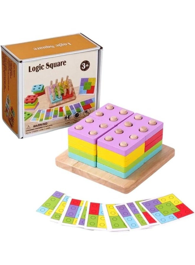 Generic 3D Geometry Shape Building Game Interactive Brain Game Logical ...