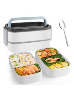 Beauenty 2- Layer Leakproof Bento Box, Large Lunch Box with ...