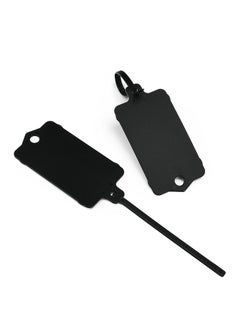 Excefore Plastic Shipping Tags, 100 Pcs Blank Plastic Tags for Labeling ...