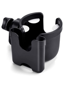 Excefore Baby Stroller Cup Holder with Mobile Phone Box 2-in-1 Universal Bottle Water Holder ...
