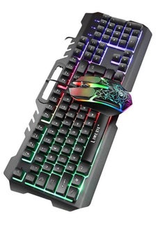 تسوق VOCXA وT21 mechanical feel Gaming Keyboard and Mouse Combo with ...