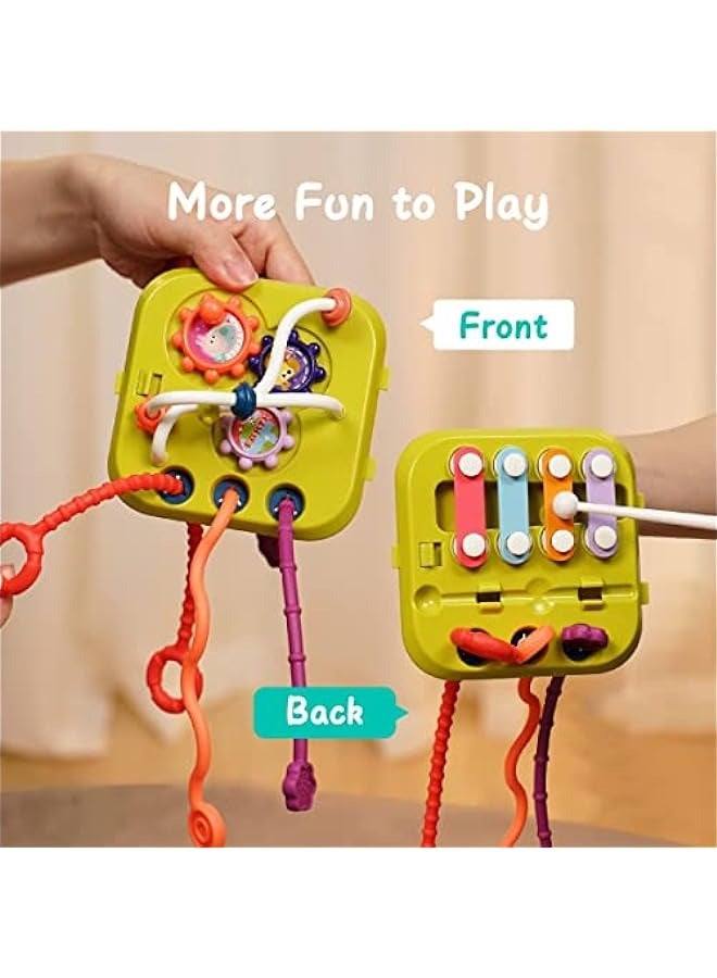 DURKU Baby Shape Sorting Toy, 7 in 1 Multifunction Educational Toys ...