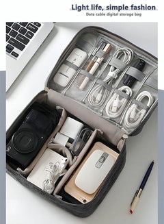 XiuWoo Electronic Storage Box Data Cable Power Bank U Disk Arrangement ...