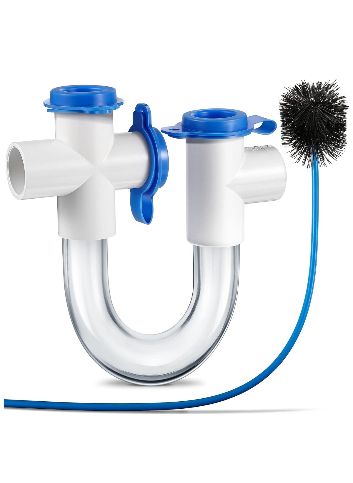 Generic 3/4 Inch Standard Clear Condensate Trap with Cleaning Brush ...