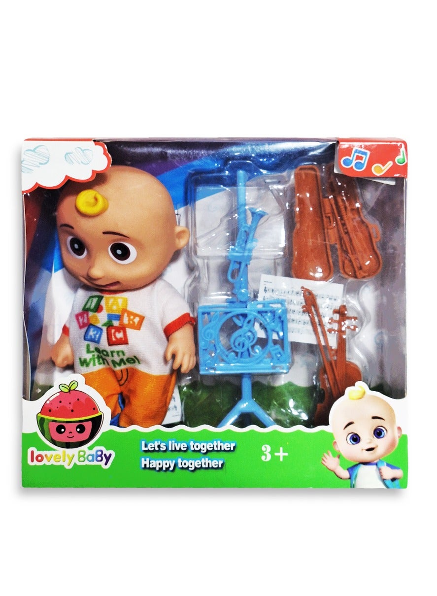 Lovely Baby kids toy Cocomelon characters with music instruments, fun toy for kids, a special ...