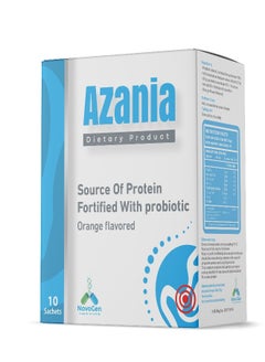 NovoGen pharmaceuticals Azania Probiotics 10 Sachet Orange Flavor ...