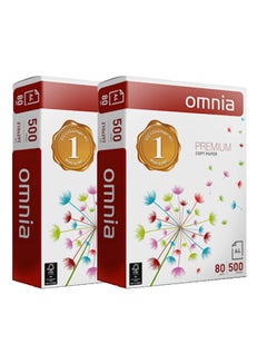 OMNIA Omnia Copy Paper A4 Size,80gm,500 Sheets(Photo-copying - printing ...