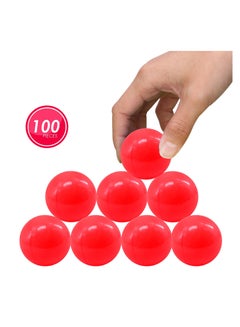 Jintai 100pcs. Red Soft Plastic Ocean Fun Balls for Baby Kids Tent Swim ...