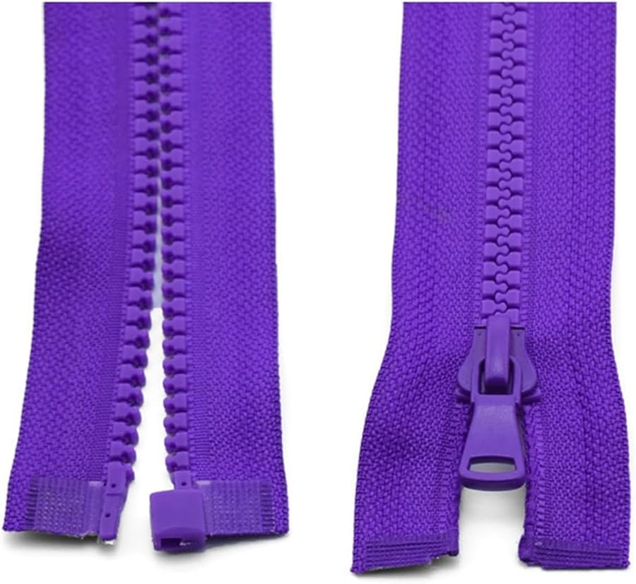 Generic 5 60cm Type 16 Metal Two Way Auto Lock Open End Zipper 3 Pieces ...