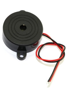 Generic Compact Piezo Buzzer, 3-24V DC High-Decibel Alarm Black with ...