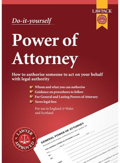 Lawpack Power of Attorney DIY Kit: For Creating General and Lasting ...