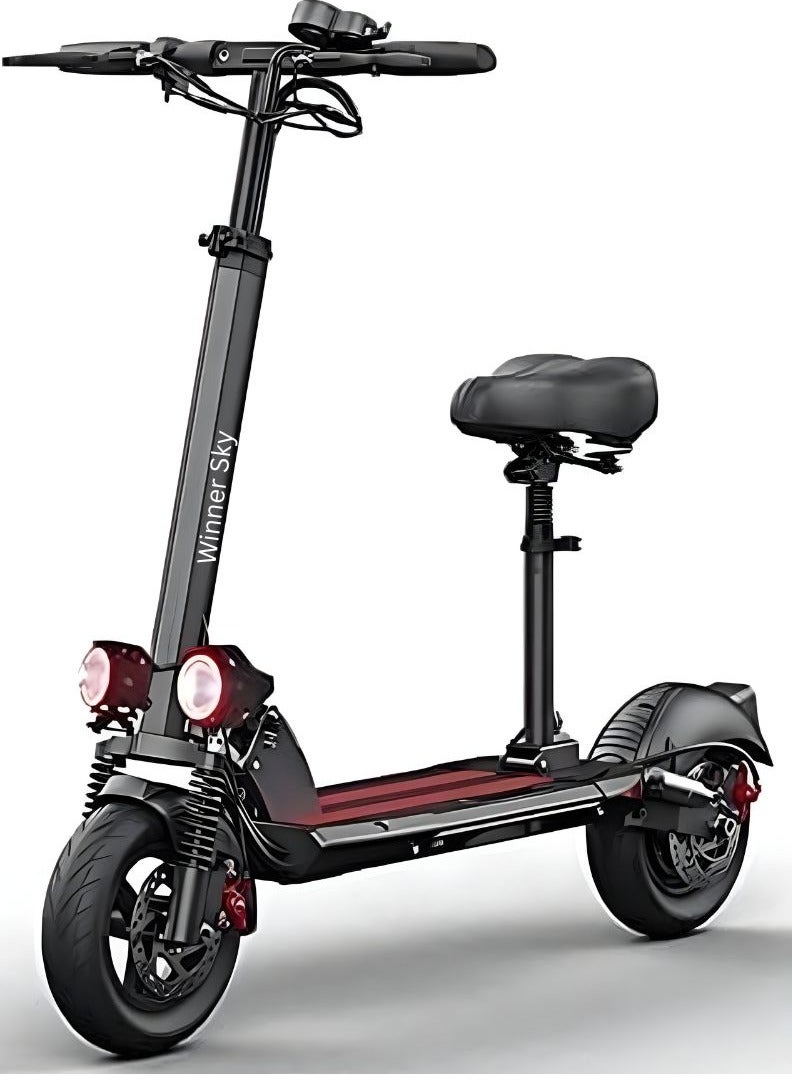 Winner Sky Enhanced E10 Foldable Electric Scooter - 1200W Motor, 48V ...