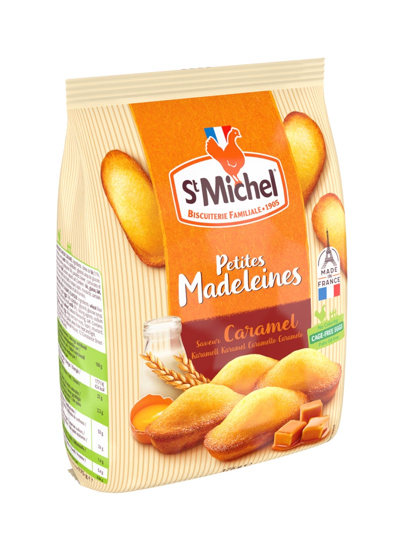 Buy St Michel Mini Madeleine Caramel French Sponge Cakes Online | 15 ...