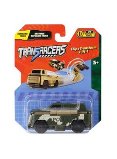 تسوق TRANSRACERS وTransracers 2-In-1 Flipcars - Bttlfield Cmmand Trck ...