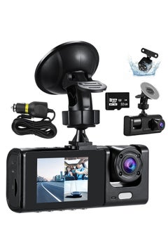 DMG TECH DMG 3 Channel Driving Recorder, 1080P Dashcam for Car, Car ...