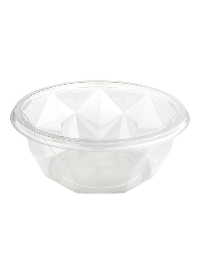 Restaurantware Basic Nature 32 Ounce Disposable Plastic Containers, 500 ...