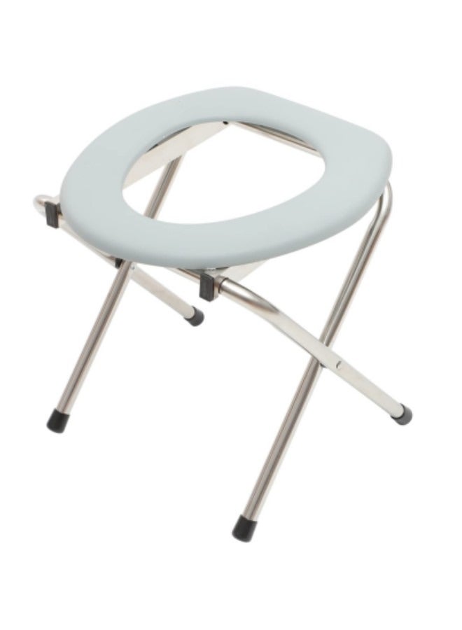 GGEROU Folding Toilet Mobile Toilet Chair Camping Porta Potty Camping ...