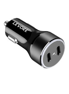 LEVORE Car Charger power delivery (PD) 2 ports 54W LGC122-BK UAE ...