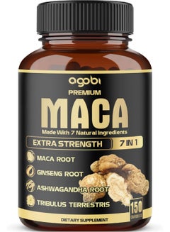 agobi Maca Extra Strength 7 in 1, Maca Root, Ginseng Root, 150 Capsules | Best Price UAE | Dubai ...
