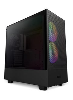 NZXT NZXT H5 Flow RGB Compact ATX Mid-Tower PC Gaming Case - CC-H51FB ...