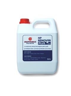 NATIONAL PAINTS NP Paint Remover Plus Liquid 4L, Helps Remove Powerful Oil Based, Water Based ...