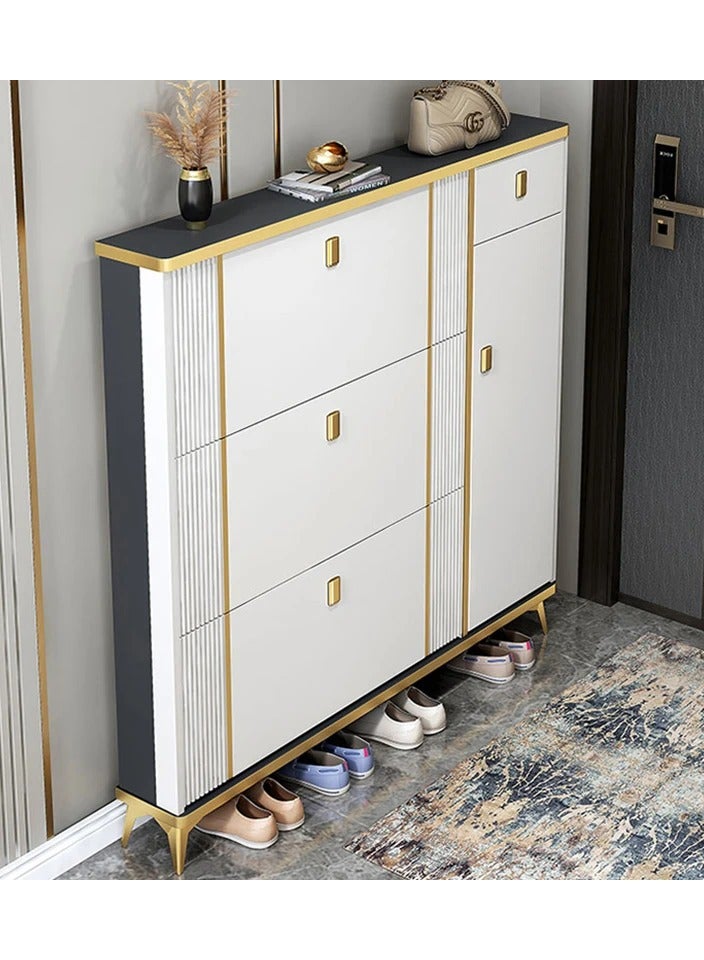 Generic Shoe Storage Cabinet for Entryway Slim, Shoe Cabinet with 3 ...