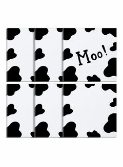 Y&D 6 Packs Cute Cow Print Note Post Sticky Notes Self Pads Adhesive ...
