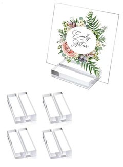 Generic Stylish Clear Acrylic Place Card Holders And Stands For Dining ...