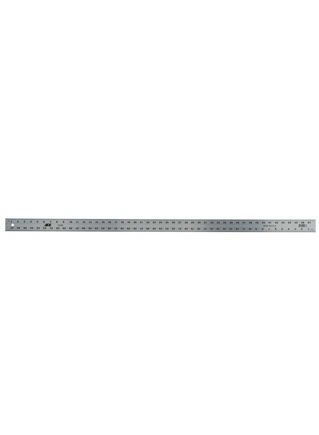 ACE Straight Edge Aluminum Ruler Silver 48 x 2inch | Best Price KSA ...