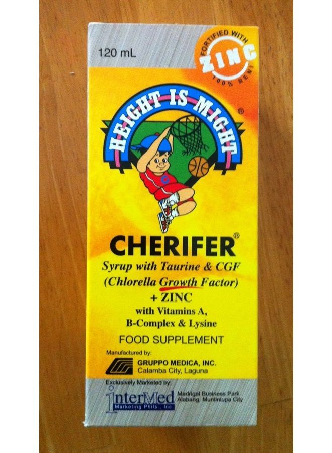 CHERIFER FORTE 2 Cherifer Syrup w/Taurine, CGF (Chlorella Growth Factor ...