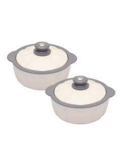 JAYPEE JAYPEE HOTFEAST Inner Stainless Steel Casserole Twin Set of 2 ...