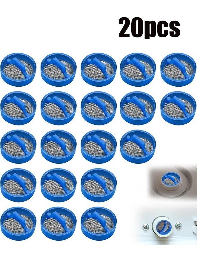 YJ 20 Pcs Washing Machine Water Filter, Washing Machine Water Inlet ...