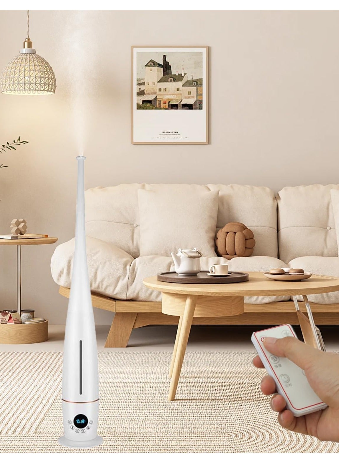 TAPIT Large Humidifiers for Bedroom 5L Ultrasonic Cool Mist Humidifier ...