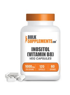 BulkSupplements Inositol Capsules Vitamin B8 Supplement For ...