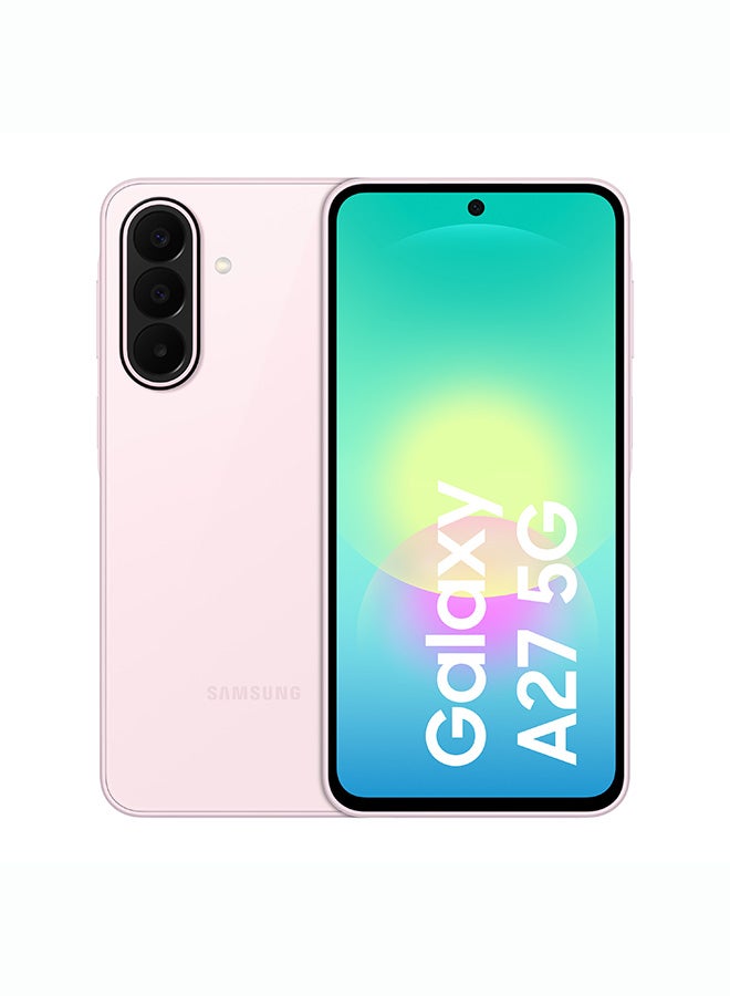 Samsung Galaxy A27 Dual SIM 5G Light Pink 8GB RAM 128GB - Middle East ...