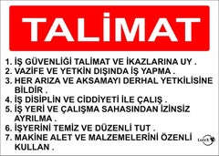 Lorex LR-IS0203 Occupational Safety Warning Sign with Written ...