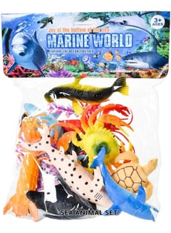 Toy Box Ocean Sea Creature Action Figures Giant Ocean Animal Toys ...