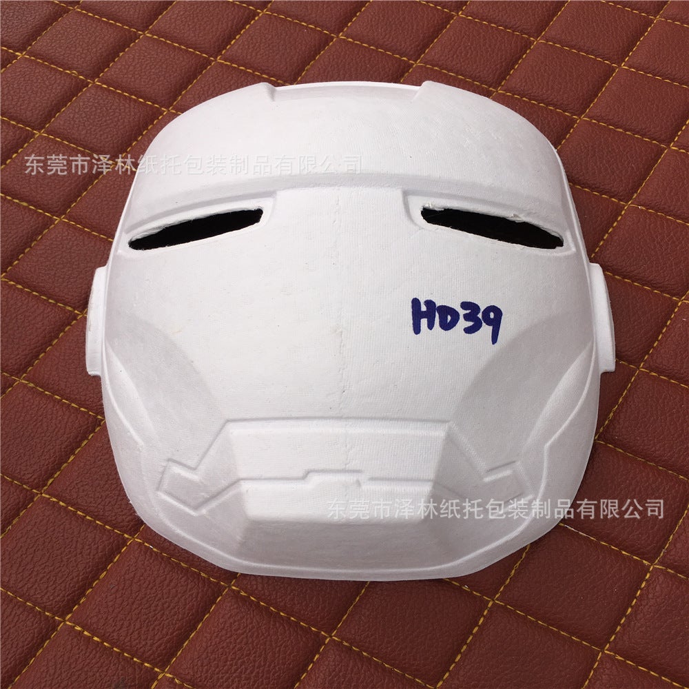 Generic Biodegradable White Paper Mache Mask Painted Diy Dance Horse ...