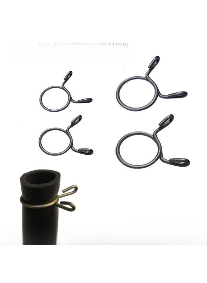 Generic 304 Stainless Steel Elastic Clamp Hand Pinch Quick Fitting Pipe ...