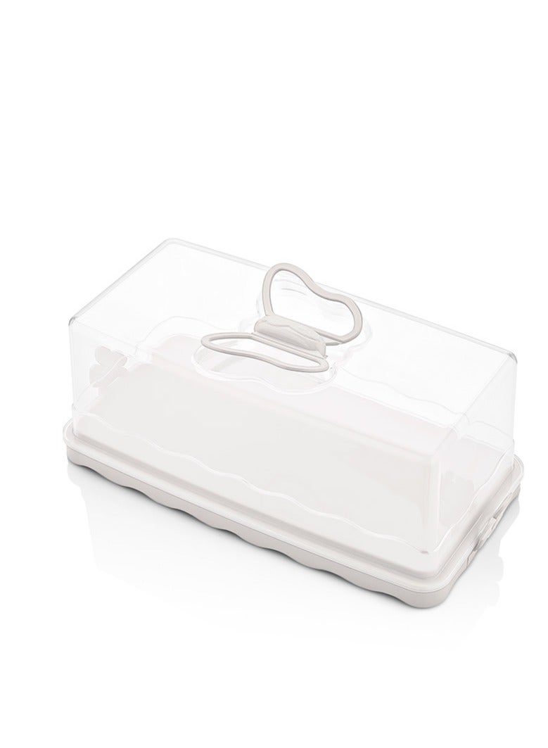 QLUX Plastic Cake saver with cover | Best Price KSA | Riyadh, Jeddah